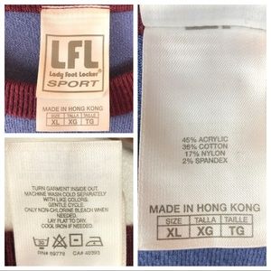 Lady Foot Locker | Sweaters | Vintage Varsity Color Block Sweater Size ...